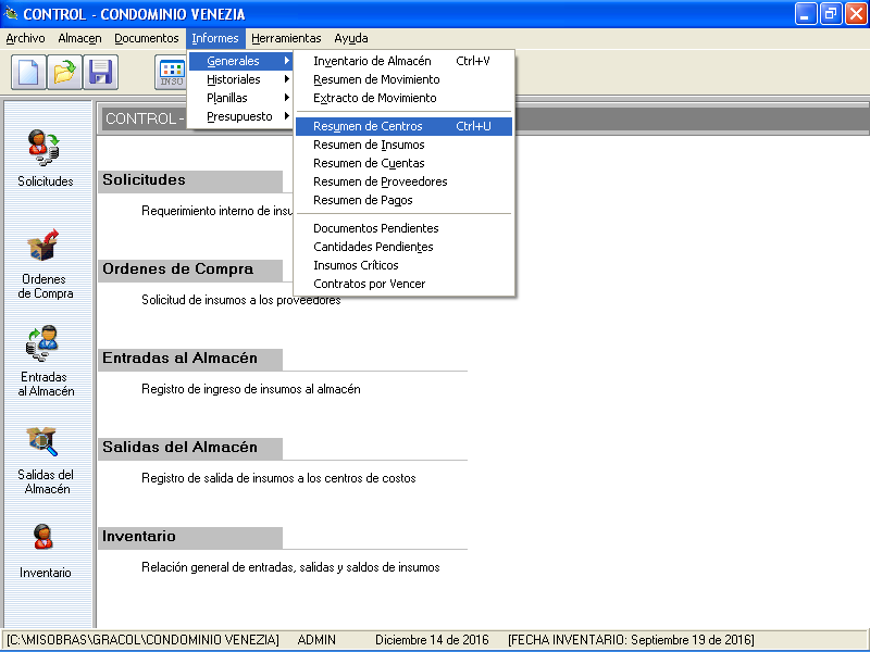Programa Control - Software para gestión y control integral de ...